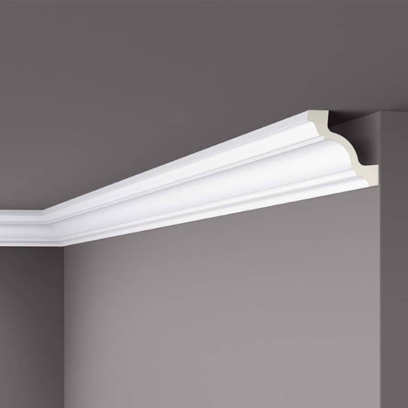 CORNISA TAVAN DECORATIVA POLIURETAN ARSTYL Z19 79X79X2000mm - Ceramica ...